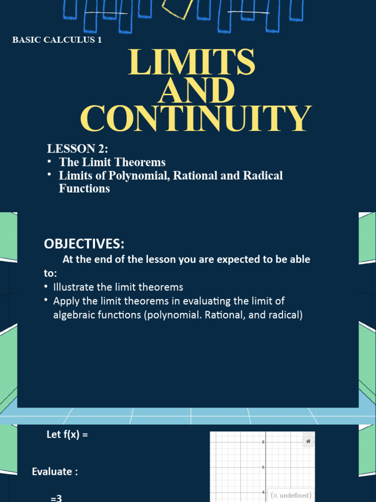 Final Lesson 1.2-LIMIT-THEOREMS | Download Free PDF | Polynomial | Factorization