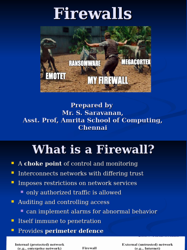 Firewalls | PDF | Firewall (Computing) | Port (Computer Networking)
