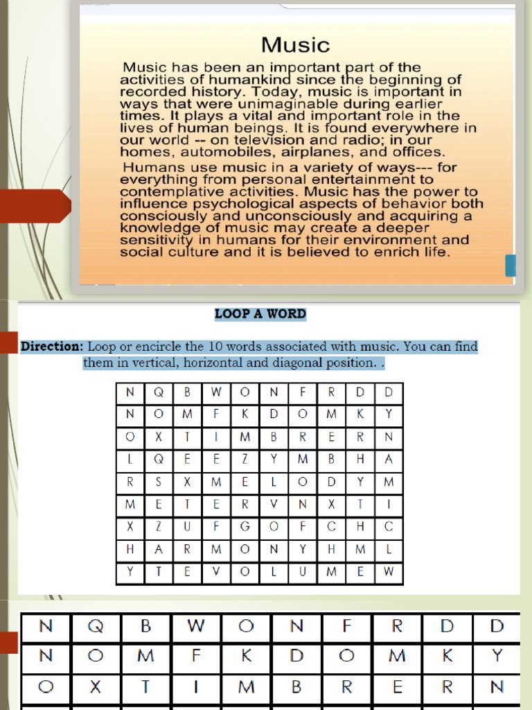 Key Elements of Music Explained | PDF | Rhythm | Singing