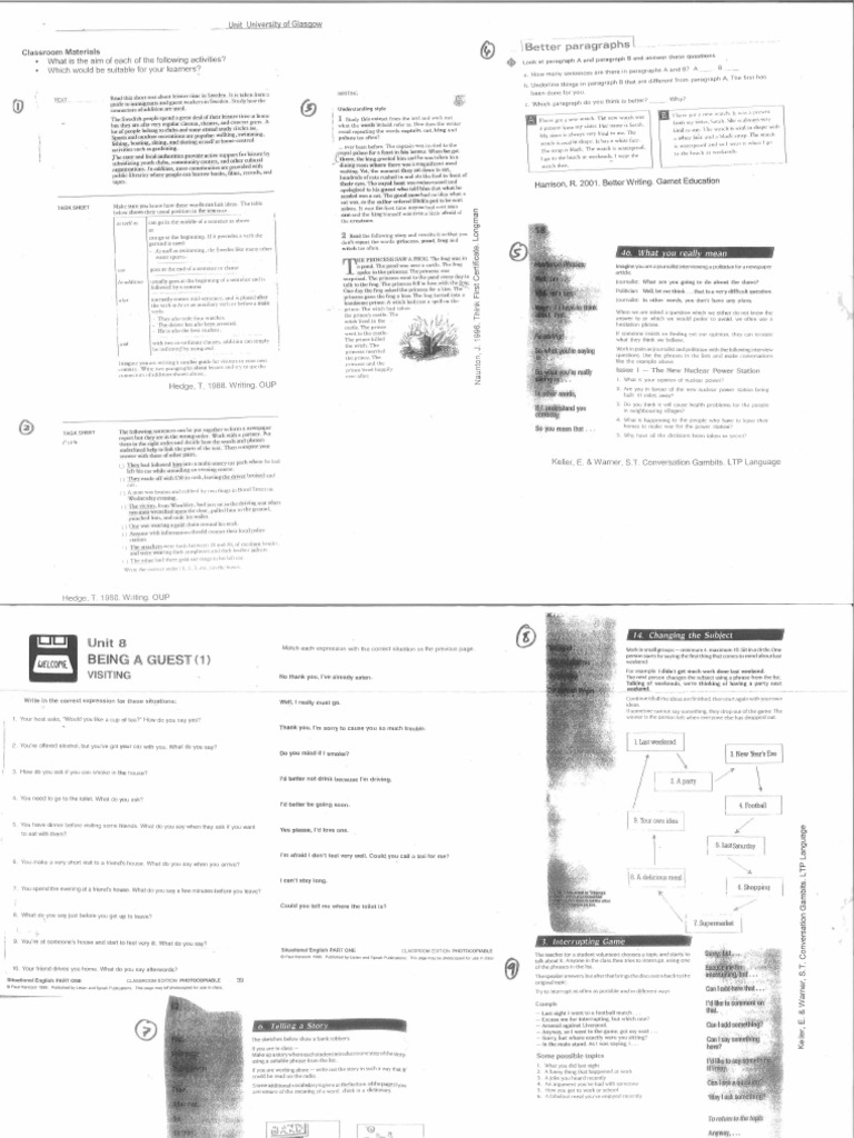 DA2 Post-session Practical activities exercises | PDF