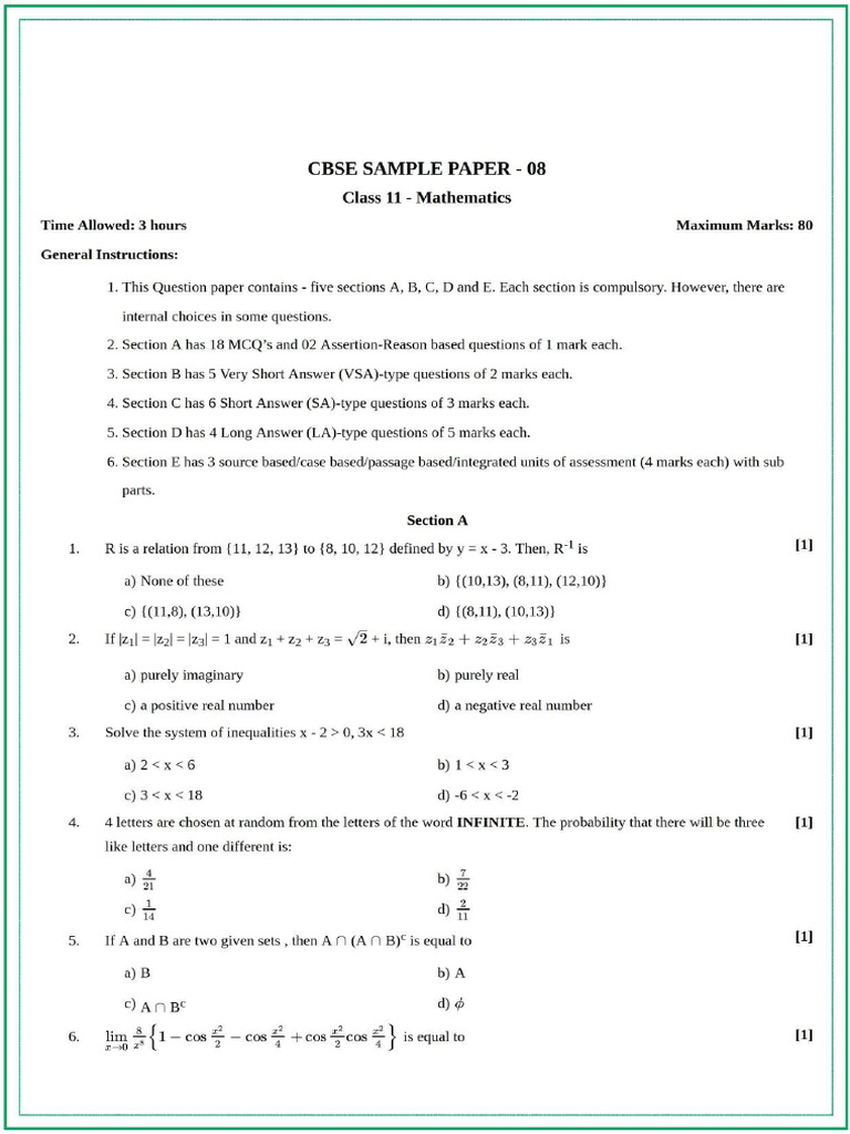 11 Selfstudy Set8 | PDF
