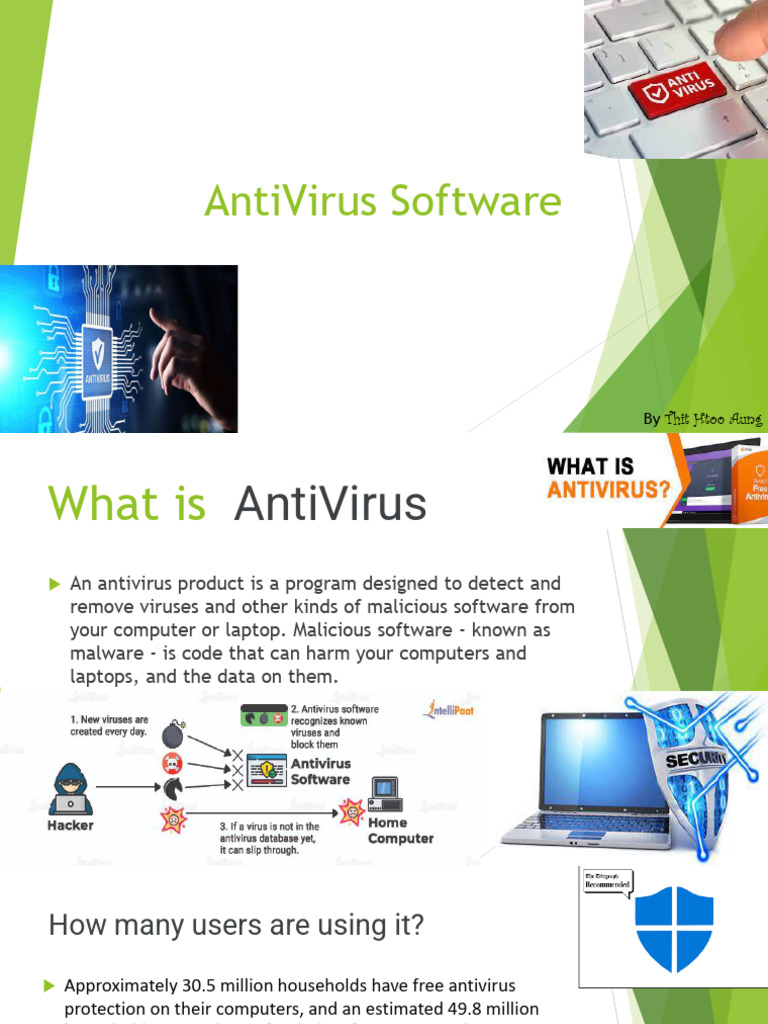 AntiVirus Software ICT Project | PDF