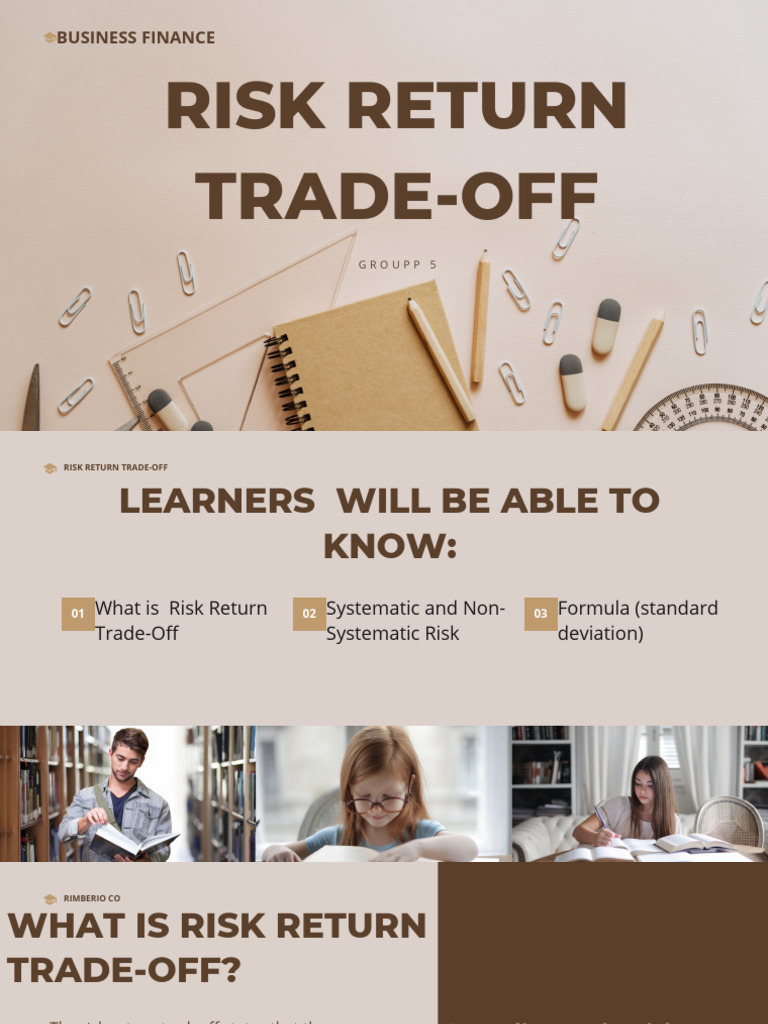 G5 Risk Return Trade Off | PDF