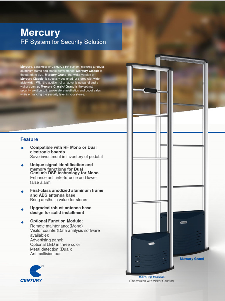 Mercury: RF System For Security Solution | PDF