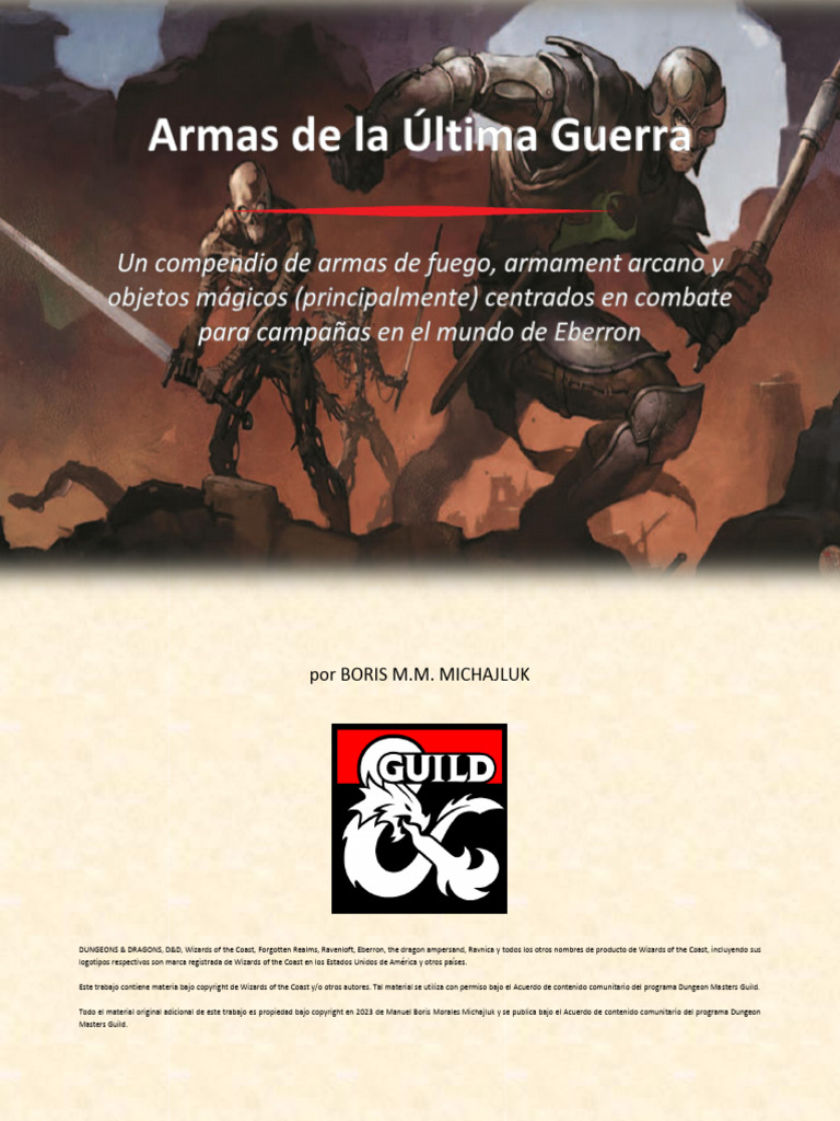 1820339-Armas de La Ltima Guerra | PDF | Cartucho (armas de fuego) | Rifle