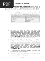 Dti Sworn Affidavit | PDF | Affidavit | Government