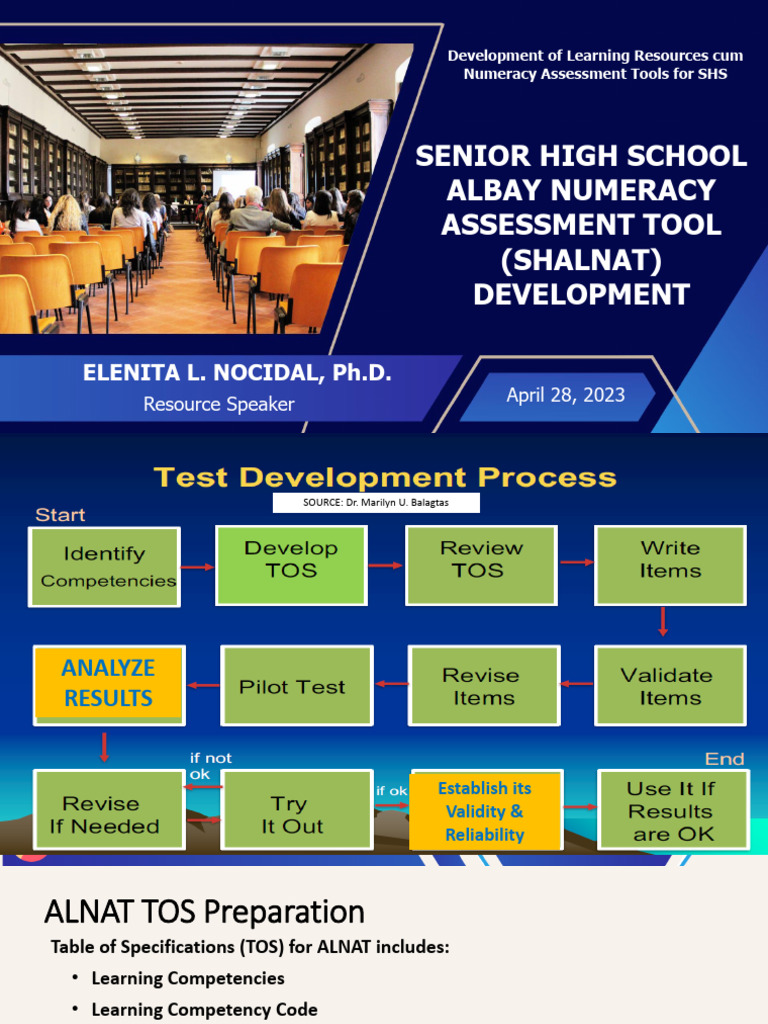 Sample Items Per Numeracy Skills | PDF | Statistics | Mean