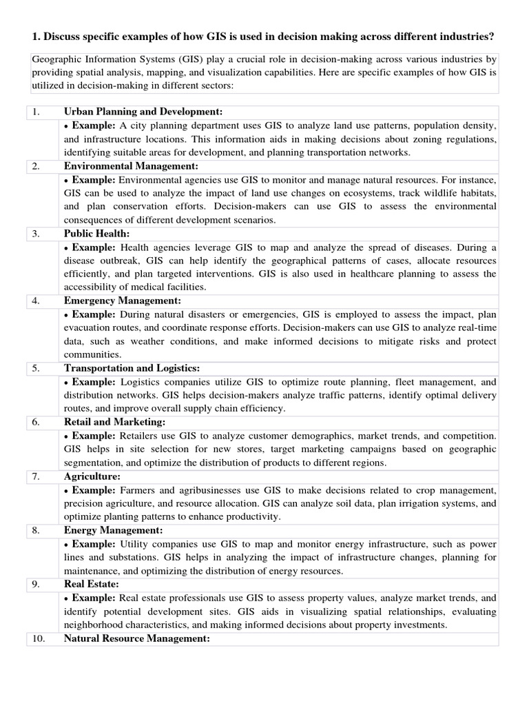 Gis Sem - 01 | PDF | Geographic Information System | Spatial Analysis