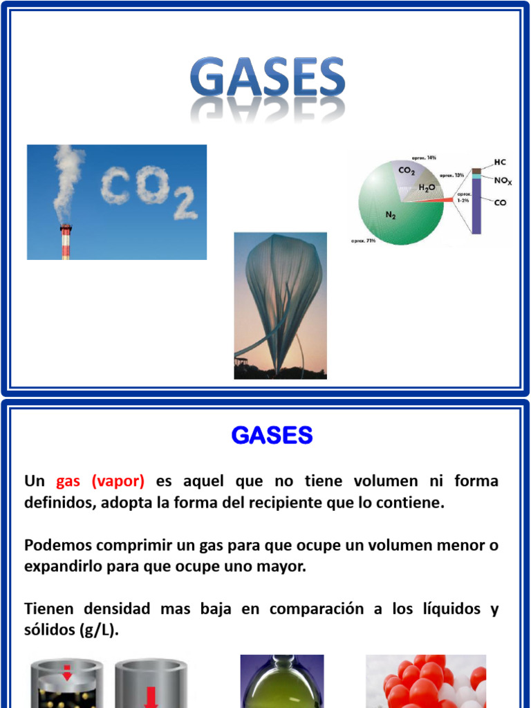 Gases 2023 PDF Application PDF | PDF | Gases | Pascal (Unidad)