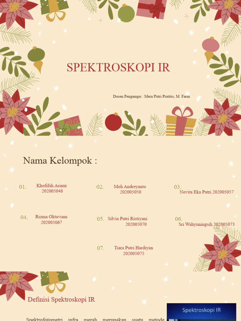 Spektroskopi Ir | PDF