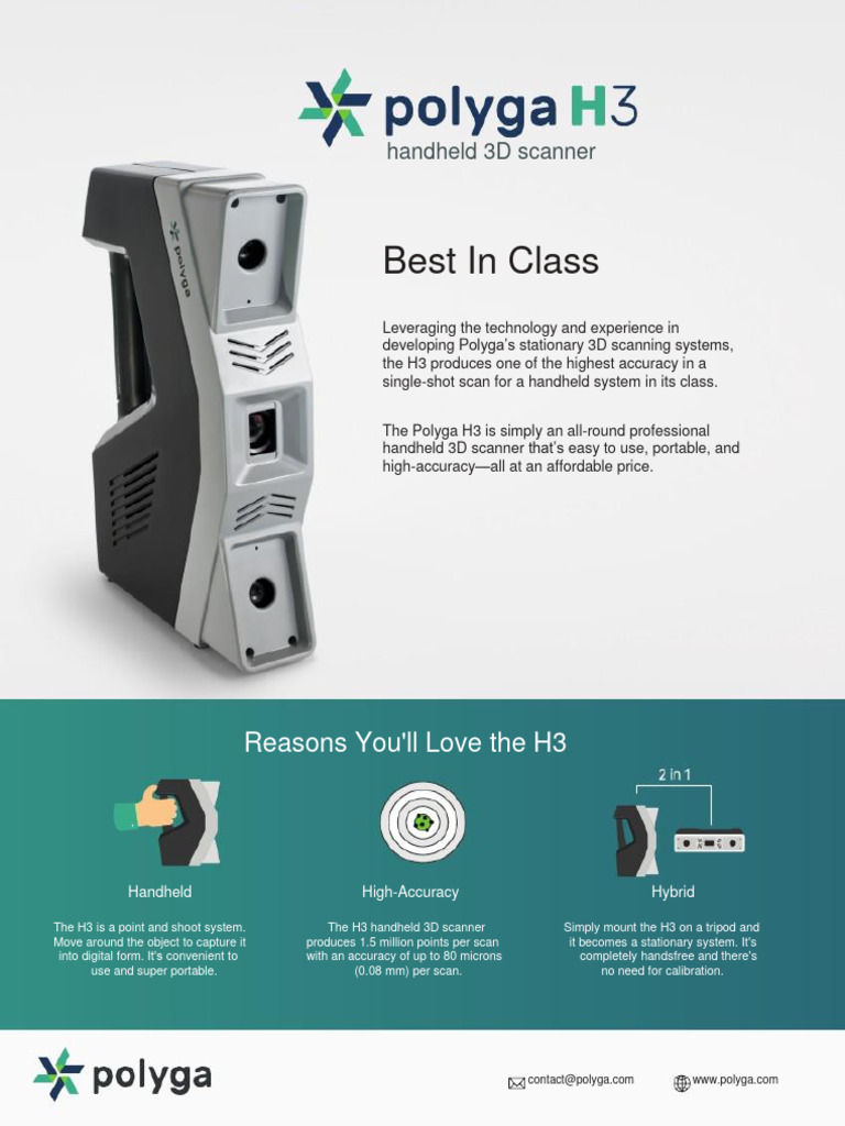 Polyga h3 | PDF | Image Scanner | 3 D Computer Graphics