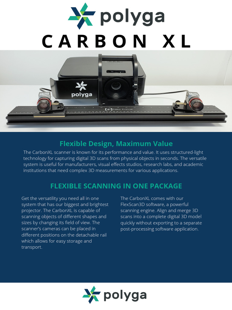 CarbonXL 3d Scanner | PDF