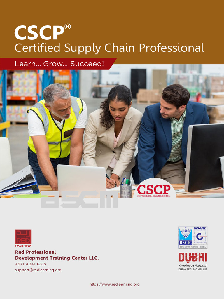 CSCP | PDF | Supply Chain | Logistics