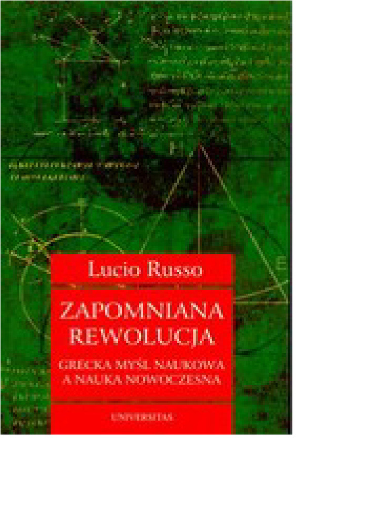 ZAPOMNIANA REWOLUCJA LUCIO RUSSO Ebook - Nieznany | PDF