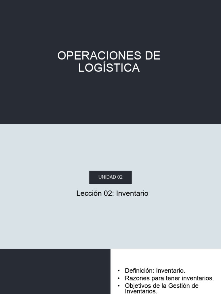 U2L2-Material Complementaria | PDF | Inventario | Ciencias económicas