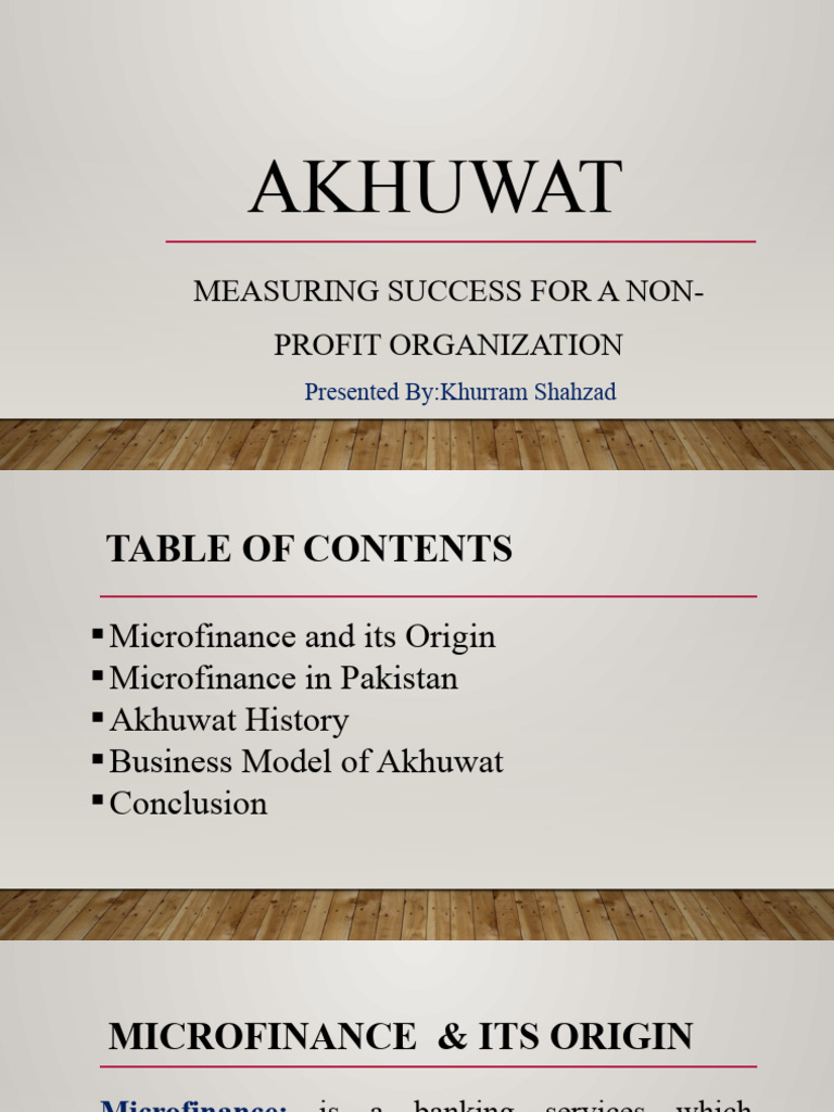 Akhuwat | PDF