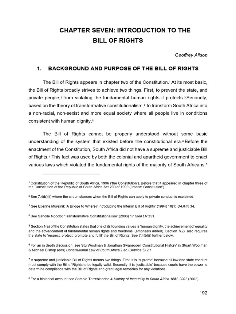 7 +Intro+Bill+of+Rights | PDF | Common Law | Standing (Law)