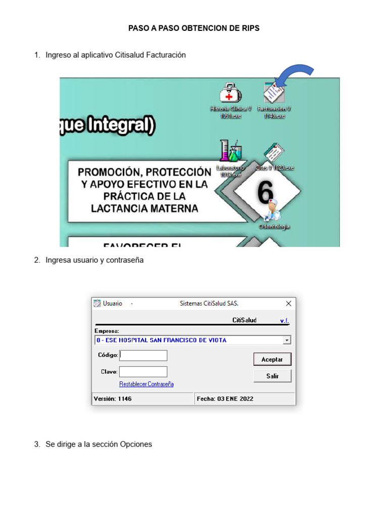 Paso A Paso Obtencion de Rips | PDF | Software | Informática
