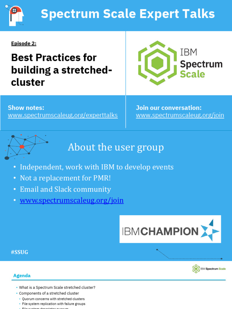 Spectrum Scale Stretched Cluster Best Practices | PDF | Computer ...