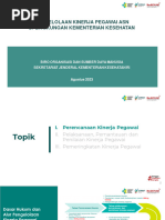 Teknis Penyusunan SKP Sesuai Permenpanrb 8 Tahun 2021 | PDF