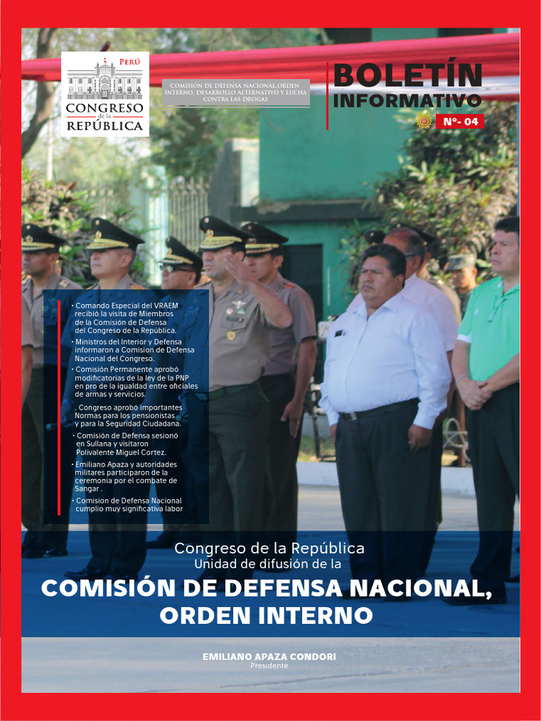 BOLETIN | PDF | Policía | Perú