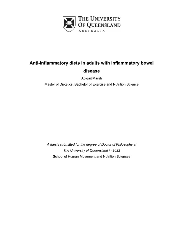 PHD Thesis UQ | PDF