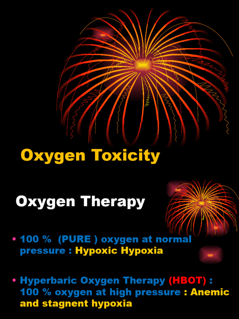 Oxygen Toxicity | PDF | Antioxidant | Hypoxia (Medical)