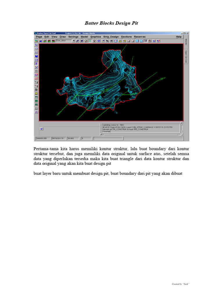 Batter Blocks Design | PDF