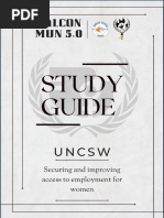UNCSW Guide | PDF | Gender Studies | Gender Equality