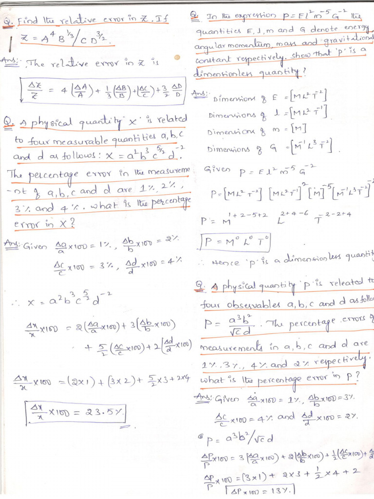 Physics Problems | PDF