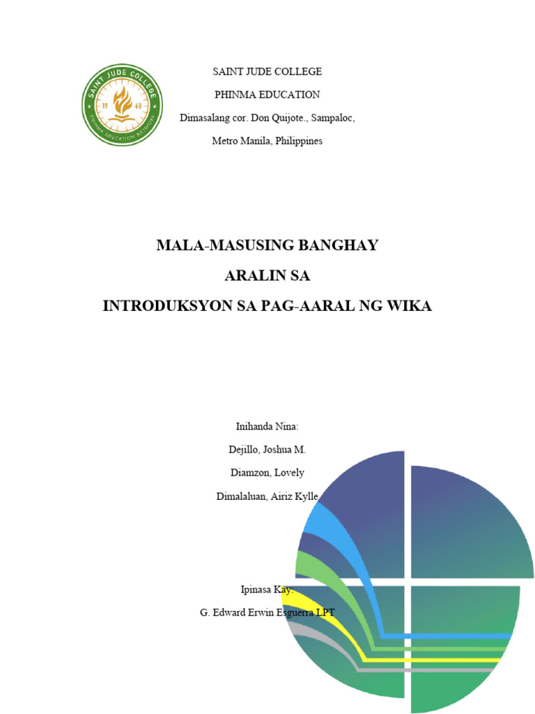 Mala-Masusuing Banghay Morpolohiya | PDF