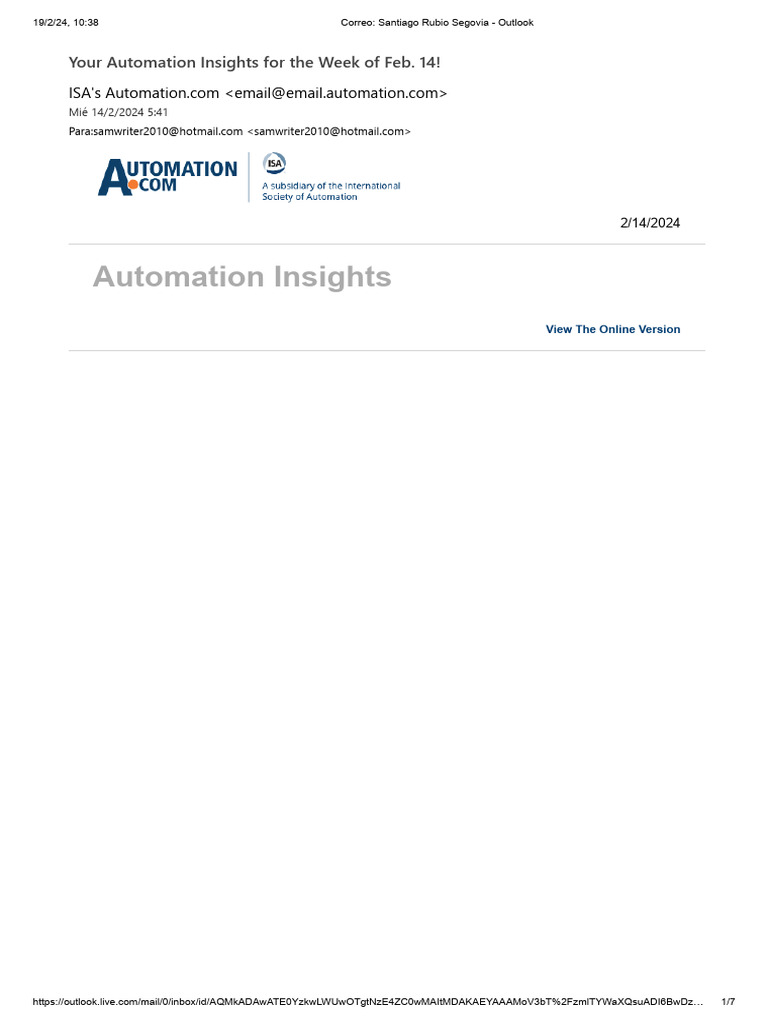 Automation 14 - 2 - 2024 | PDF | Artificial Intelligence | Intelligence (AI) & Semantics