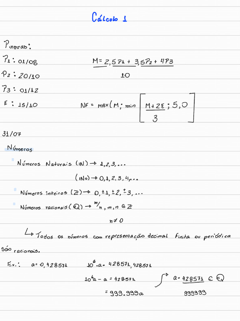 CÃ¡lculo I - 230809 - 095811 | PDF