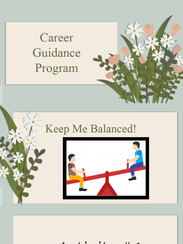 Career Guidance Program | PDF | Behavioural Sciences | Neuroscience