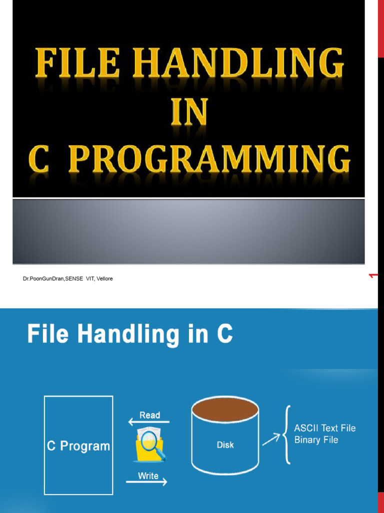 22-File Handling-22-08-2023 | PDF | Pointer (Computer Programming) | Parameter (Computer ...