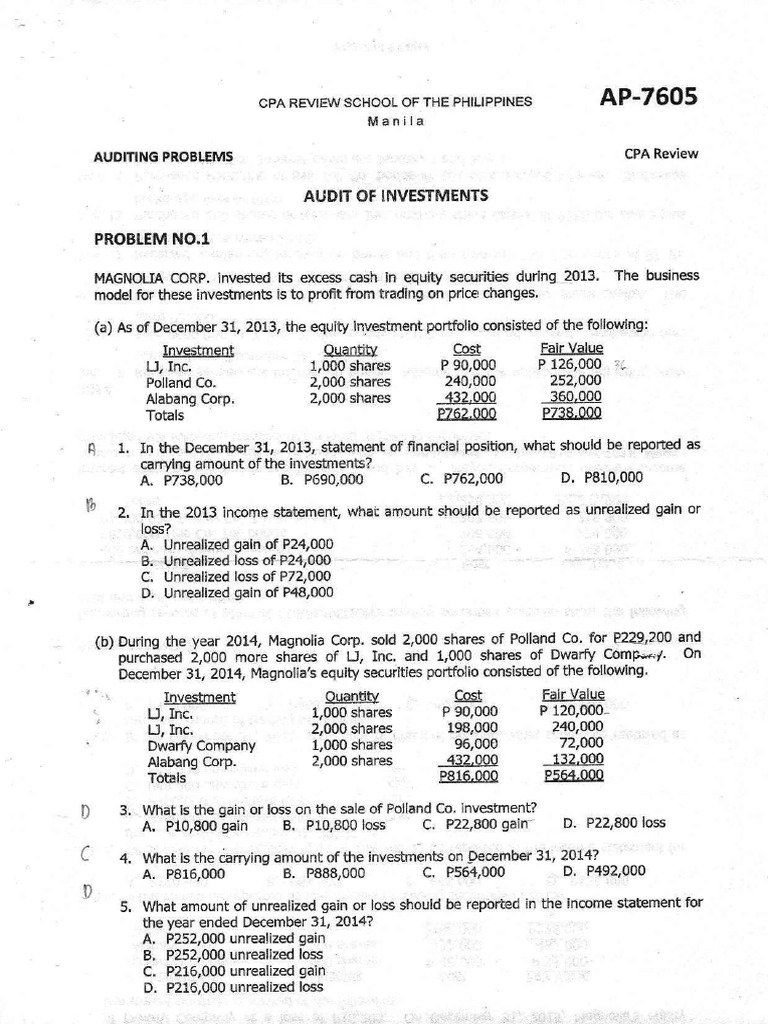 AP - Investments | PDF