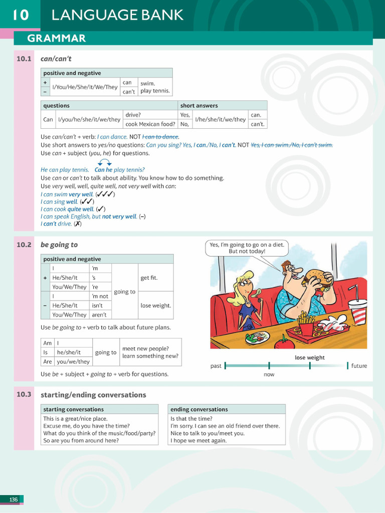 Language Bank U10 | PDF