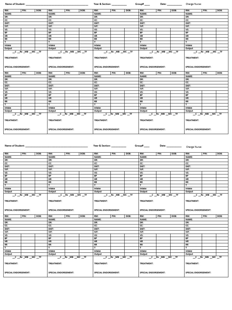 Ward Endorsement Sheet | PDF