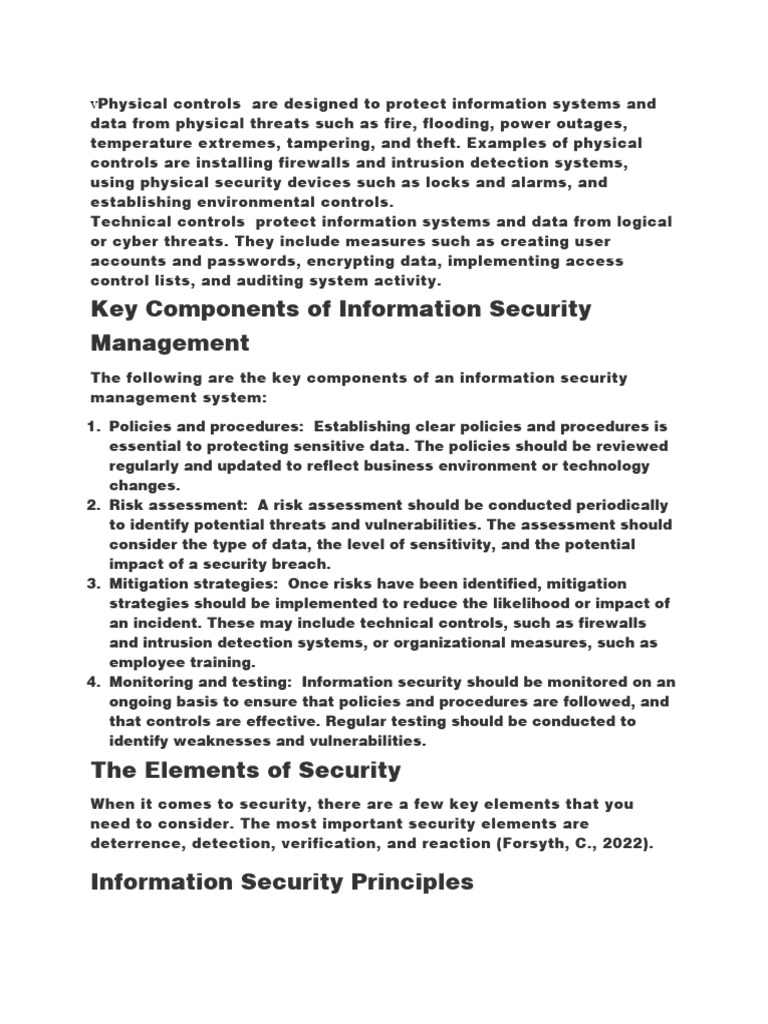 Vphysical Controls | PDF | Information Security | Security