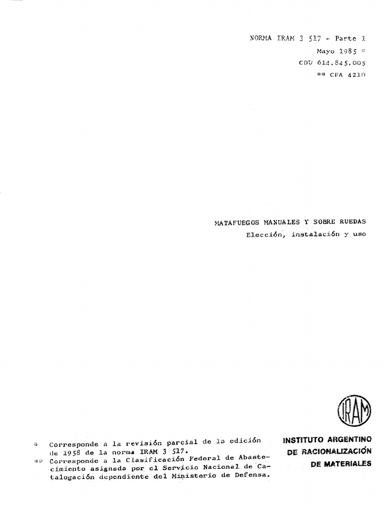Iram 3517-1 | PDF