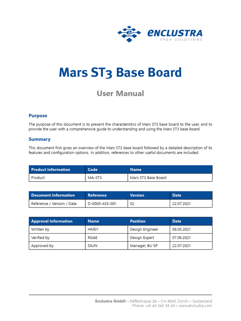 Mars ST3 User Manual V02 | PDF | Usb | Electrostatic Discharge