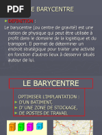 La Méthode Du Barycentre | PDF | Coordonnées cartésiennes | Géométrie analytique