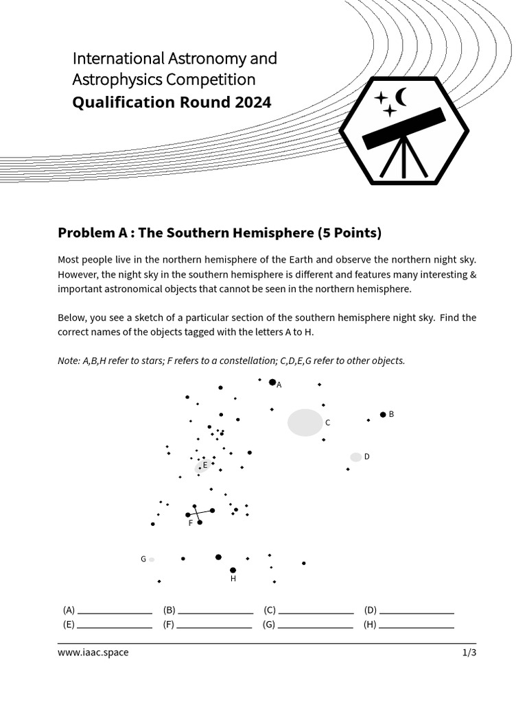 IAAC Qualification Round 2024 | PDF