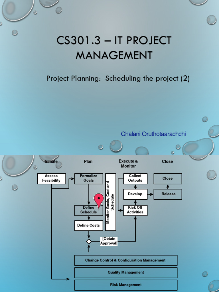Lesson 5 - Scheduling A Project | PDF | Systems Theory | Computing