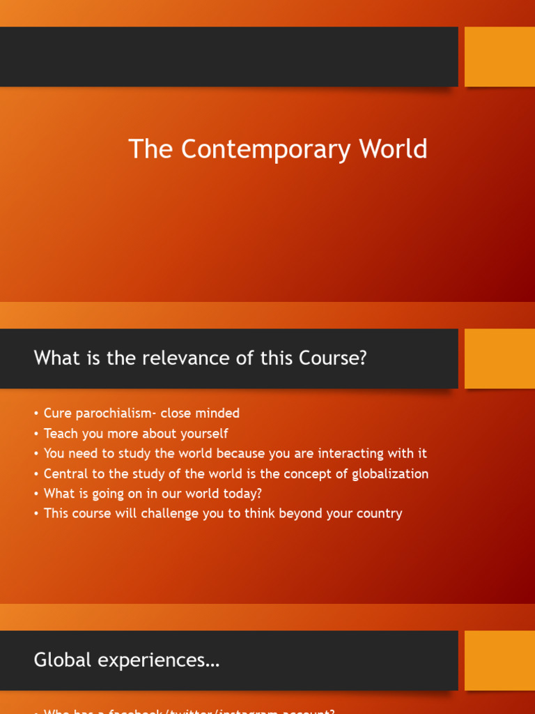 MOdule 1 (Globalization) | Download Free PDF | Globalization | Poverty