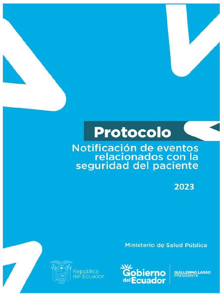 3.protocolo de Notificacion de Eventos Relacionados Con La Seguridad Del Paciente | PDF ...