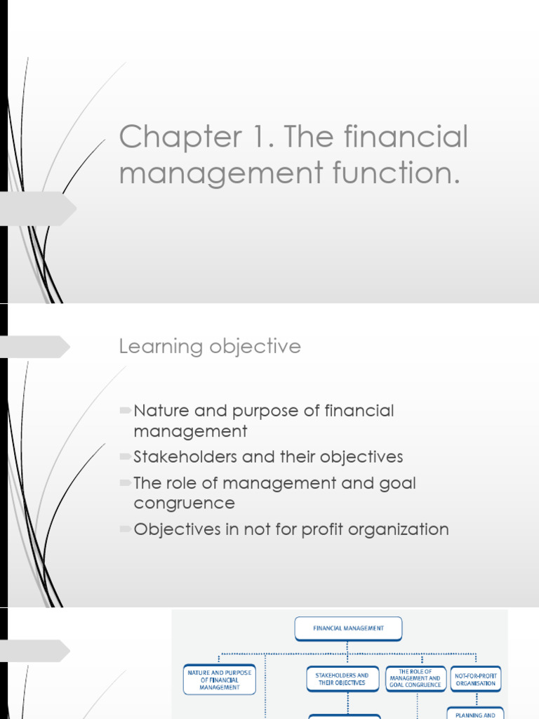 Financial Management Fundamentals | PDF | Business | Nonprofit Organization