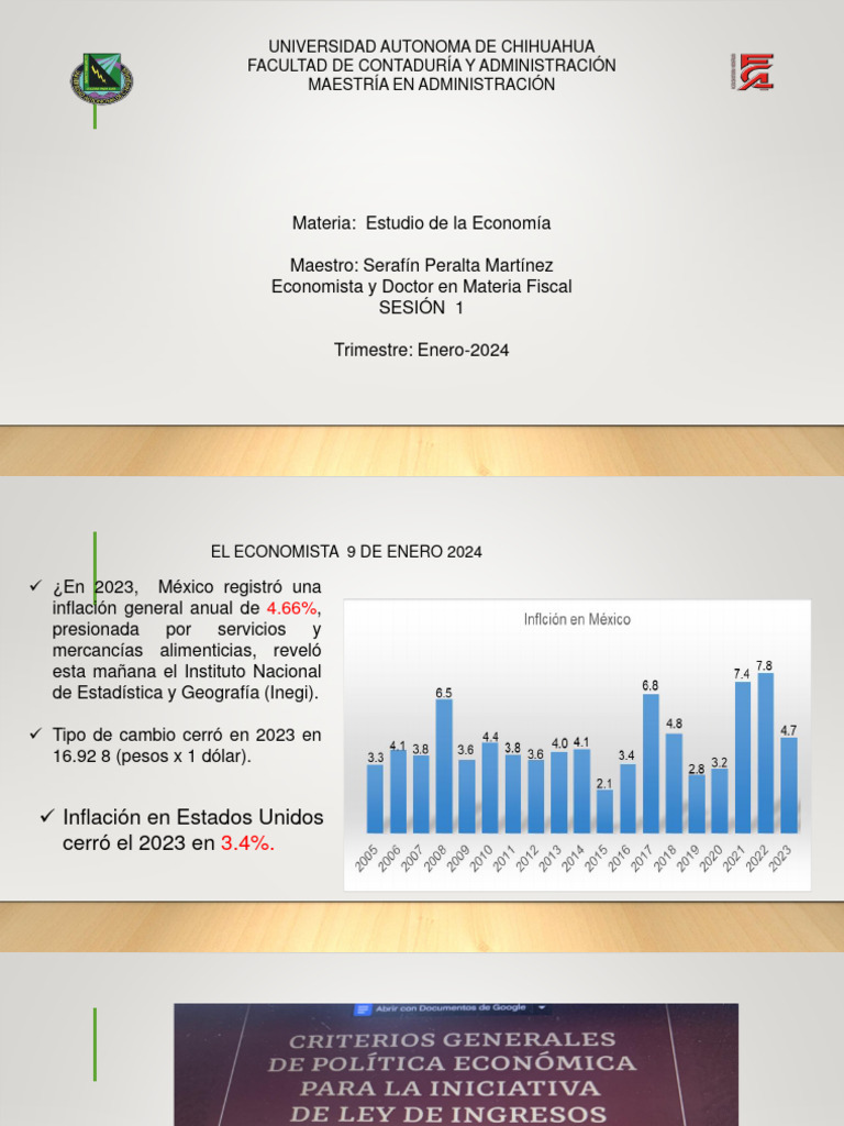 Entorno Econã - Mico Sesiã - N 1 | PDF | Mercado (economía) | Macroeconómica