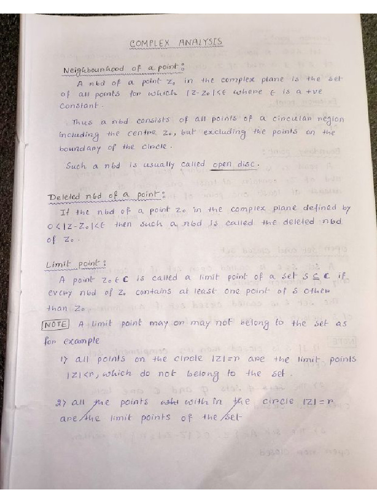 Complex Analysis | PDF