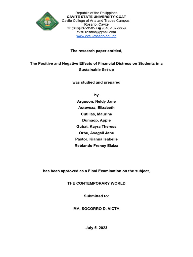 Research Sustainable Development | PDF | Self Efficacy | Poverty